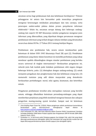 Tata Kelola Internet dan HAM - ELSAM | PDF