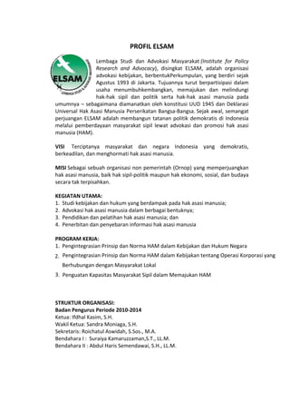 Tata Kelola Internet dan HAM - ELSAM | PDF