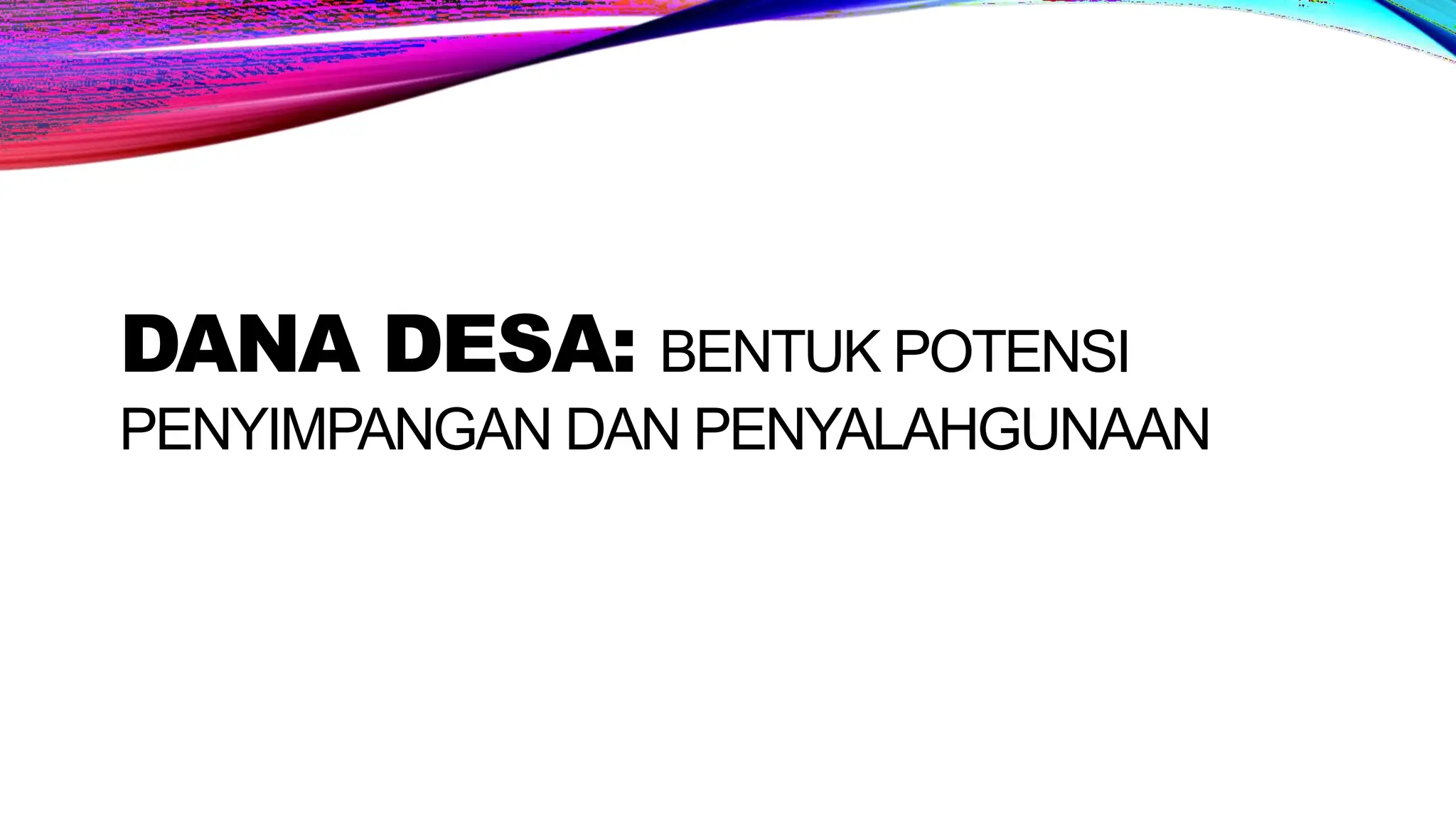 Tata Kelola Pengadaan barang dan Jasa di Desa pptx | PPTX