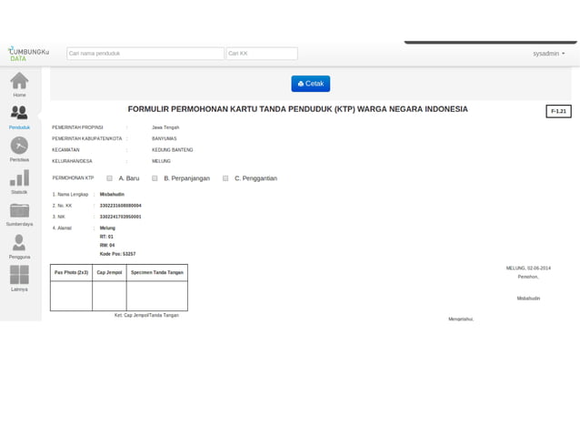 Tata kelola sumber daya desa lewat e gov desa | PDF