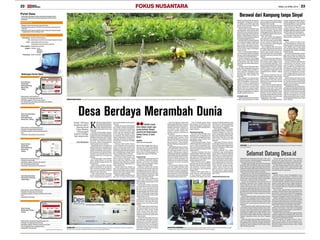 Tata kelola sumber daya desa lewat e gov desa | PDF