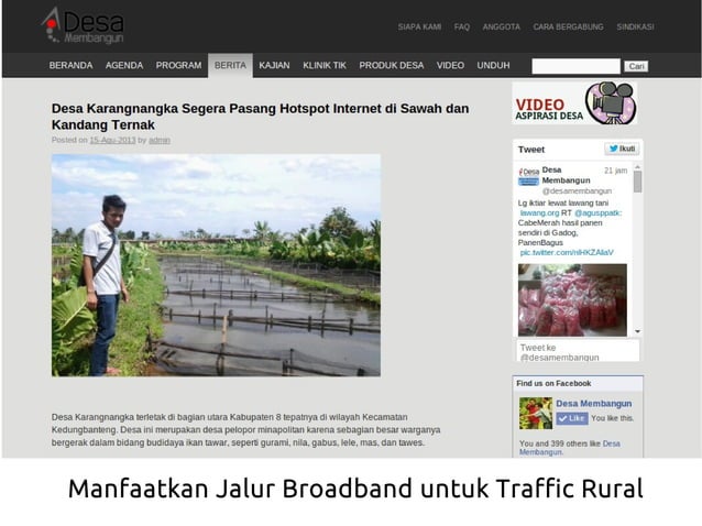 Tata kelola sumber daya desa lewat e gov desa | PPT