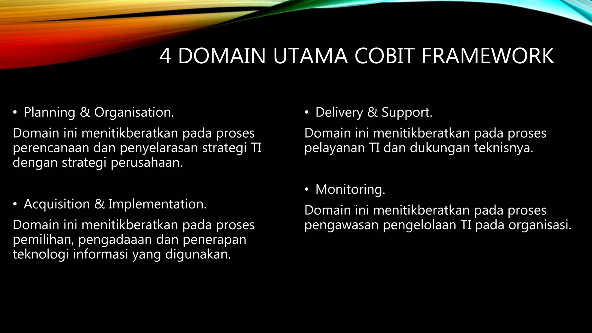 Tata kelola teknologi informasi | PPTX