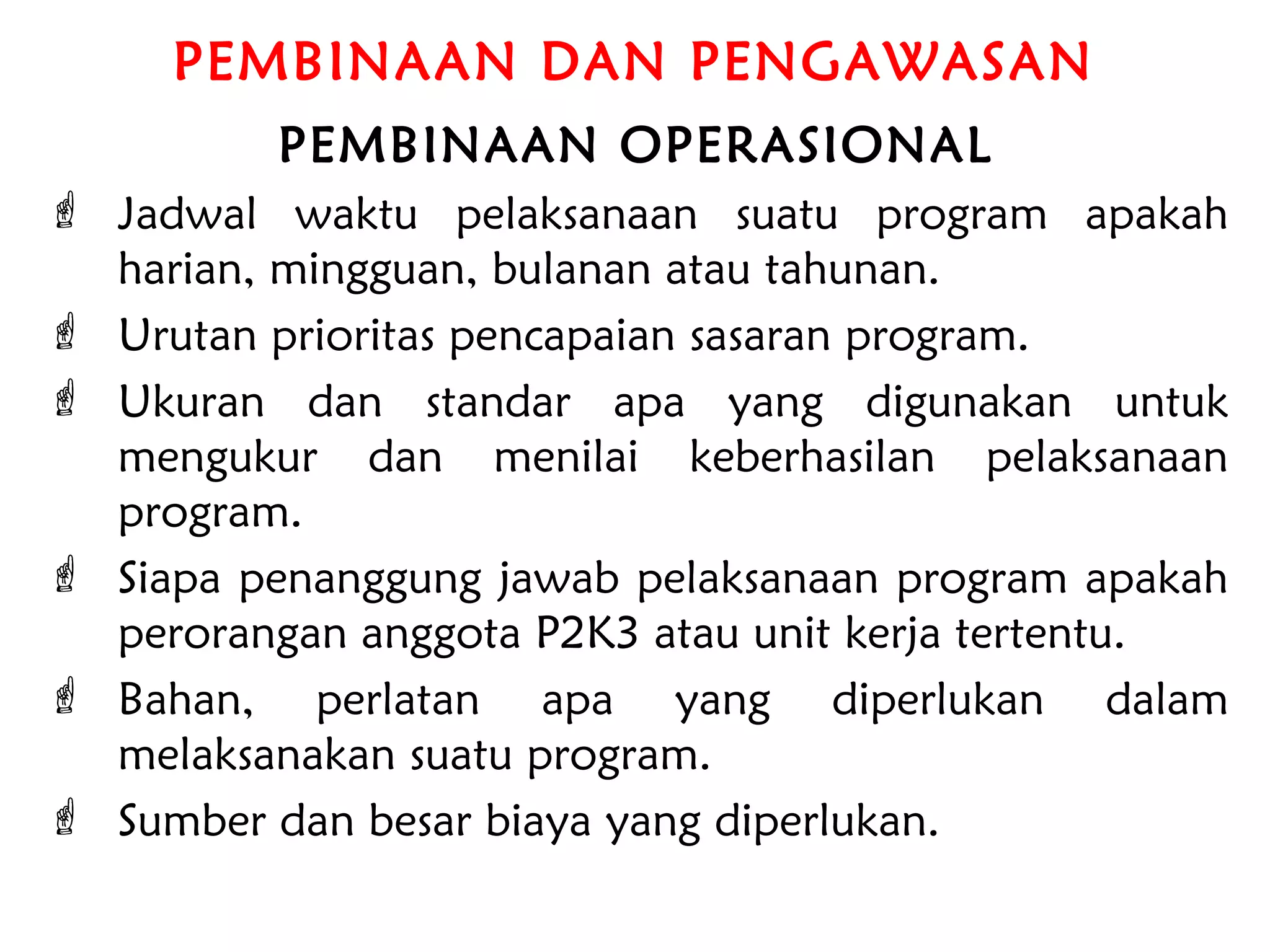 Tata Kerja P2K3 | PPT