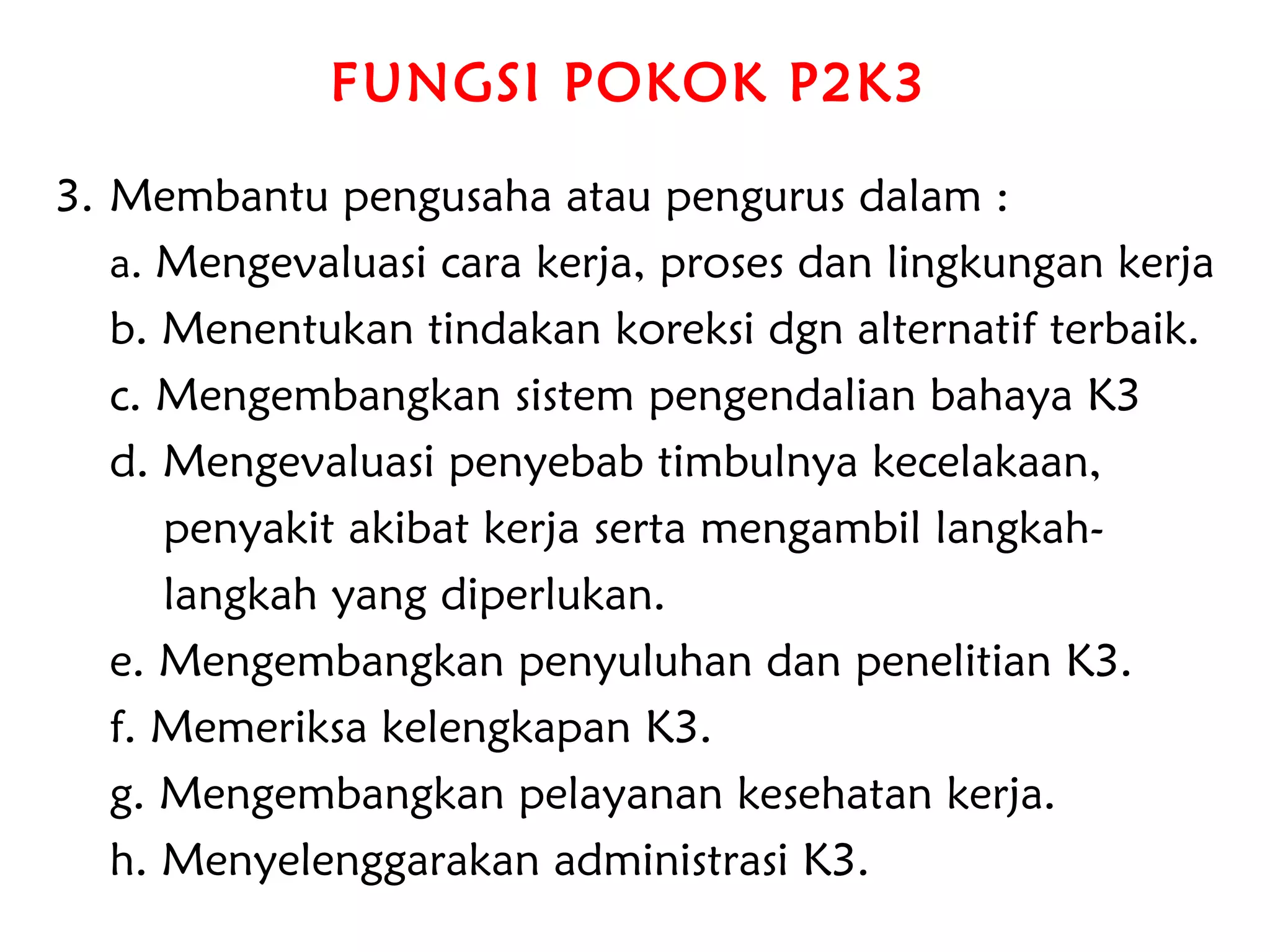 Tata Kerja P2K3 | PPT