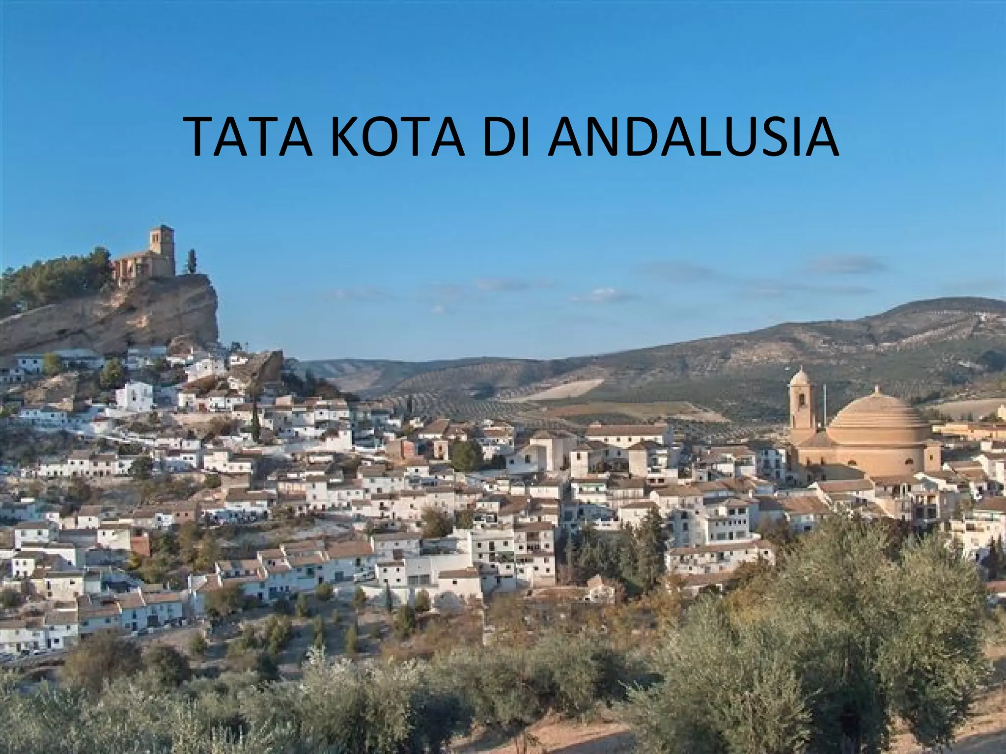 Tata kota di andalusia | PPT