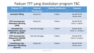Tatalaksana Pemberian Terapi Pencegahan TPT TB. Pdf | PDF