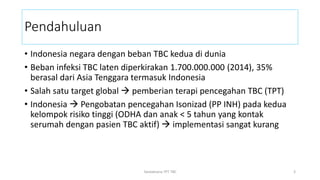 Tatalaksana Pemberian Terapi Pencegahan TPT TB. Pdf | PDF