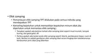 Tatalaksana Pemberian Terapi Pencegahan TPT TB. Pdf | PDF