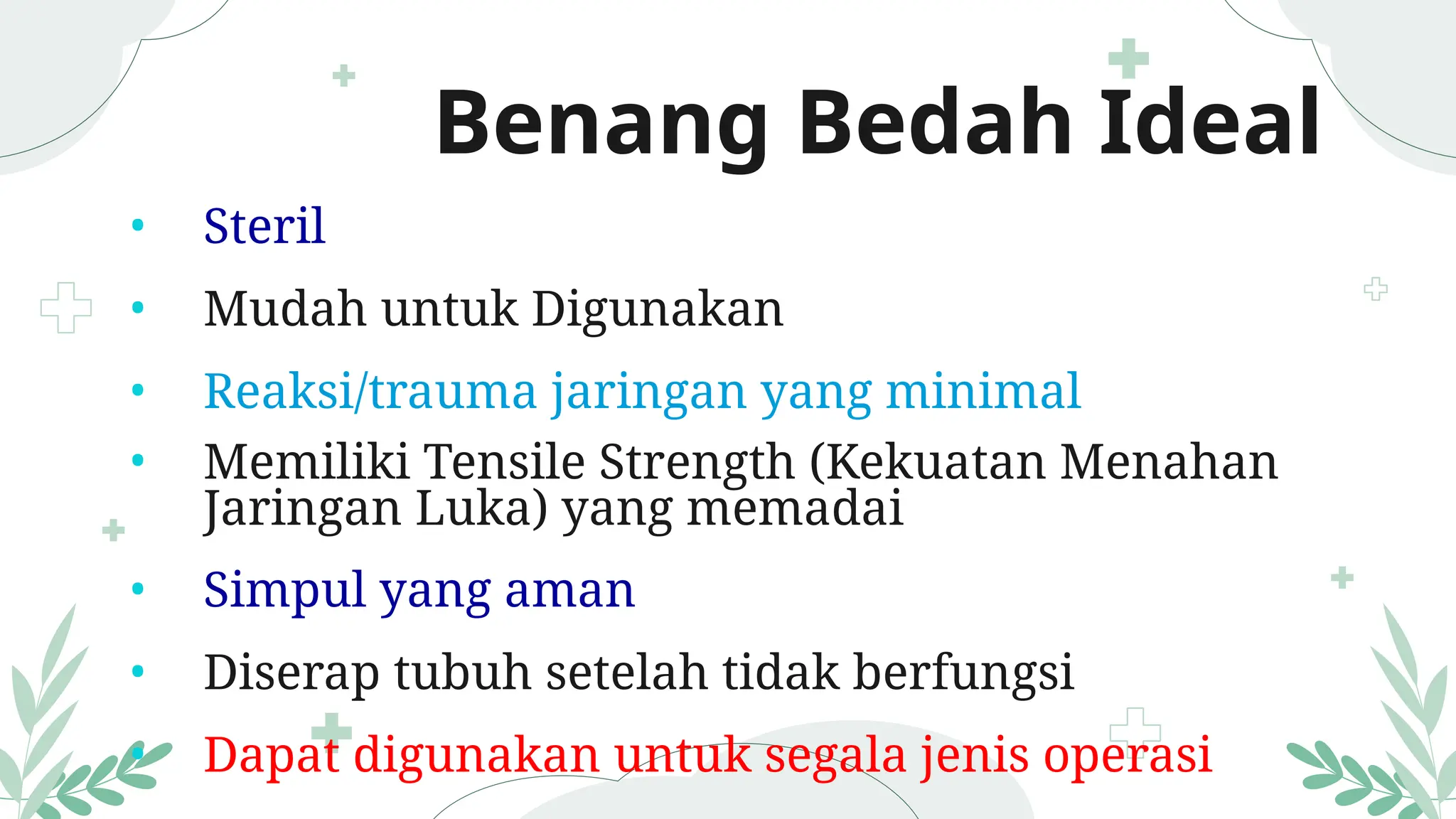 Tatalaksana persiapan benang dan jarum bedah sesuai jenis operasi.pptx