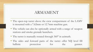 TATA LAMV, India - Light Armoured Multipurpose Vehicle For Indian Army ...
