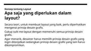 Tata Letak (Layout) dalam Desain Grafis | PPTX