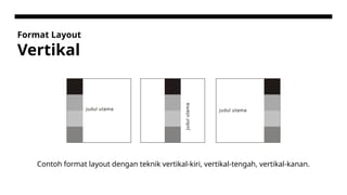Tata Letak (Layout) dalam Desain Grafis | PPTX