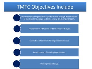 Tata management training center | PPTX