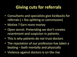 Cutting out cuts from medical practice | PPT