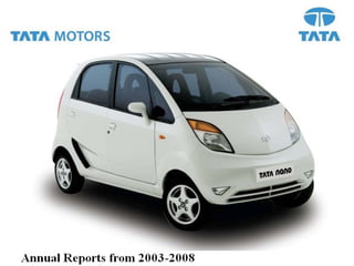 Tata Motors Capital Structure | PPT