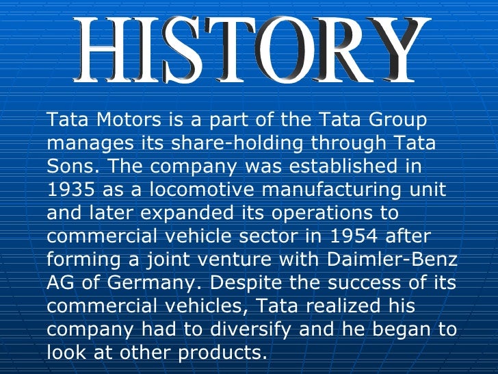 Tata Motors Company History In Hindi at Bruce Moreno blog