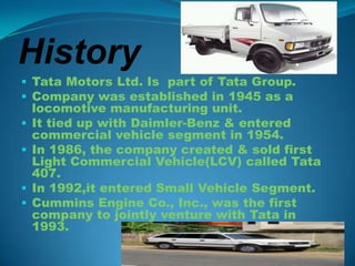 Tata motors | PPT