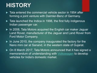 Tata motor's | PPTX