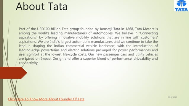 Tata motors | PPT