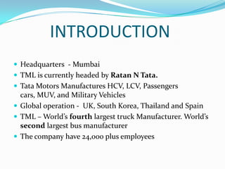 Tata motors (1) (1) | PPTX