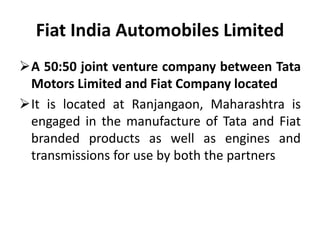 Tata motors 2010 ppt by karthik | PPSX