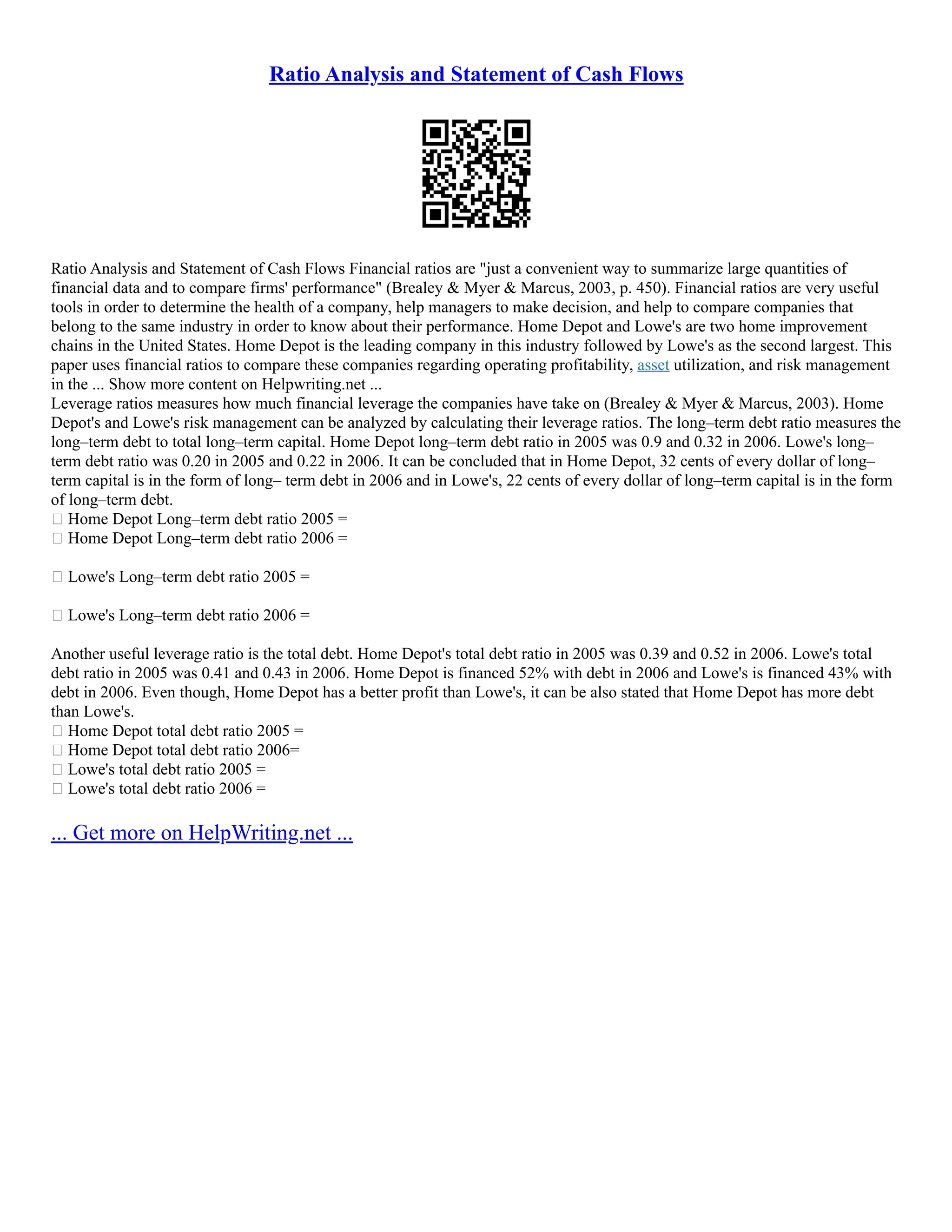 Tata Motors Cash Flow Statement | PDF