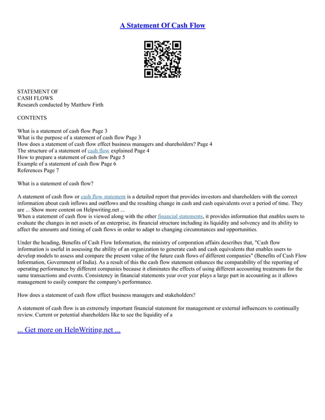 Tata Motors Cash Flow Statement | PDF