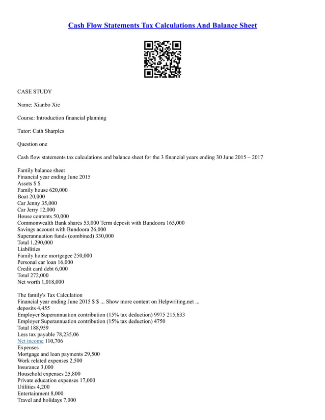 Tata Motors Cash Flow Statement | PDF