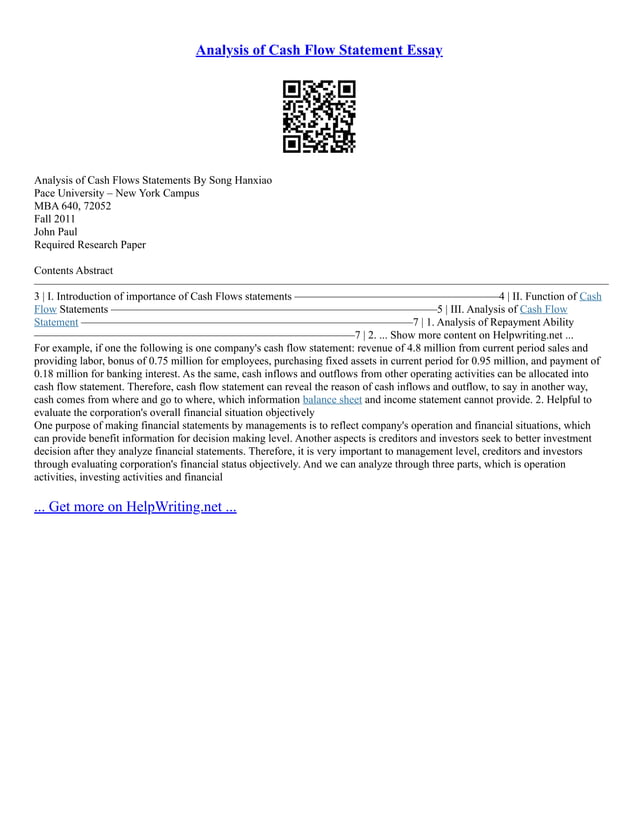 Tata Motors Cash Flow Statement | PDF