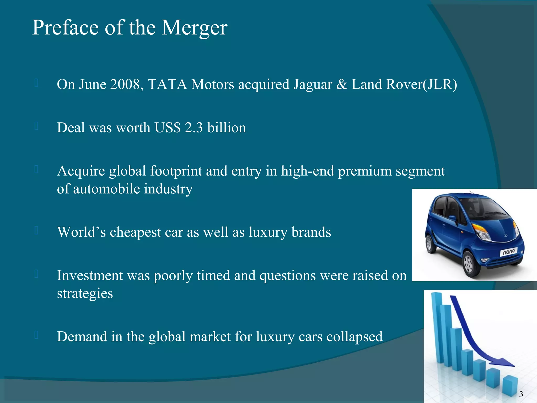 Tata Motors & JLR Merger | PPT