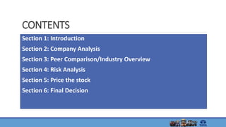 Valuation of Tata Motors Ltd. | PPTX