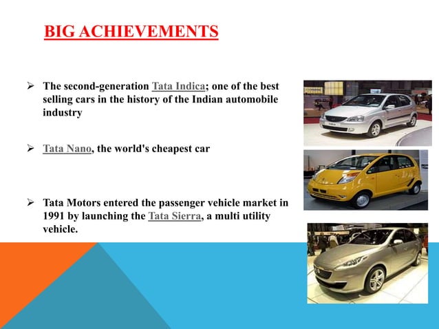 Tata motors ppt | PPTX