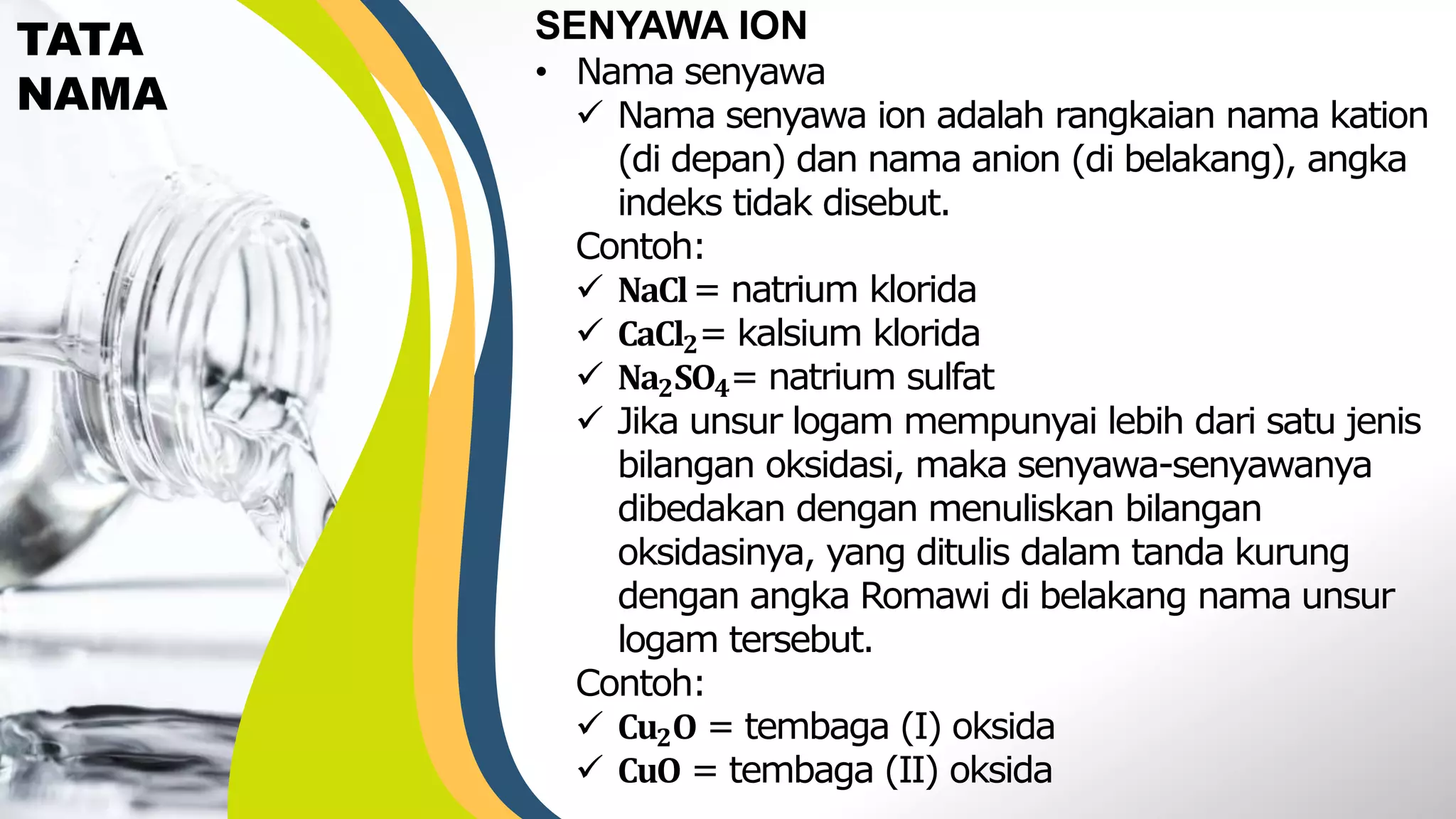 Tata Nama dan Persamaan Reaksi | PPTX