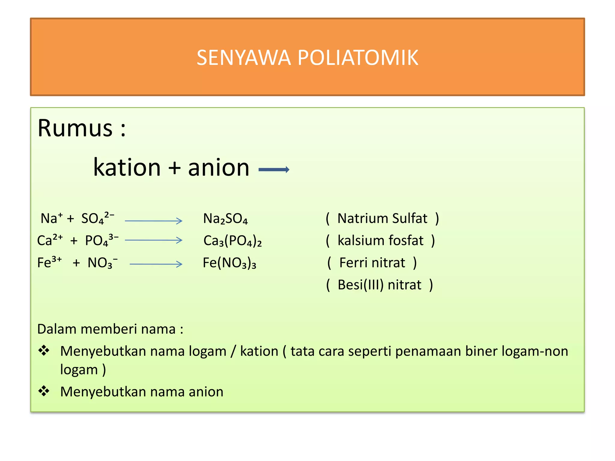 Tata Nama Senyawa | PPTX