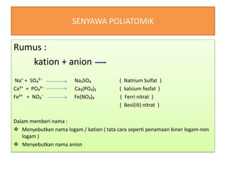 Tata Nama Senyawa | PPT