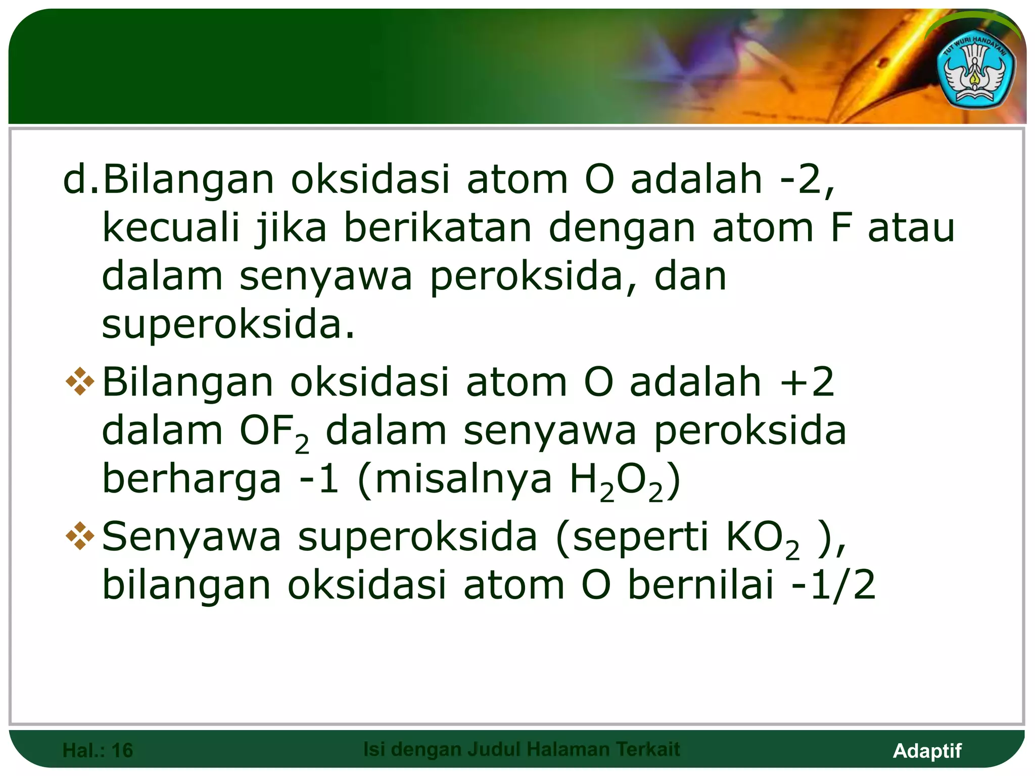 Tata nama senyawa dan persamaan reaksi | PPTX