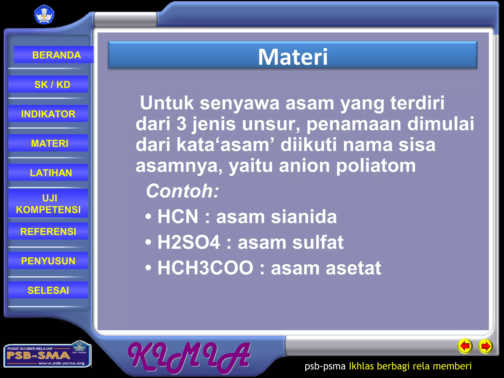 Tatanama senyawa hasil revisi | PPT