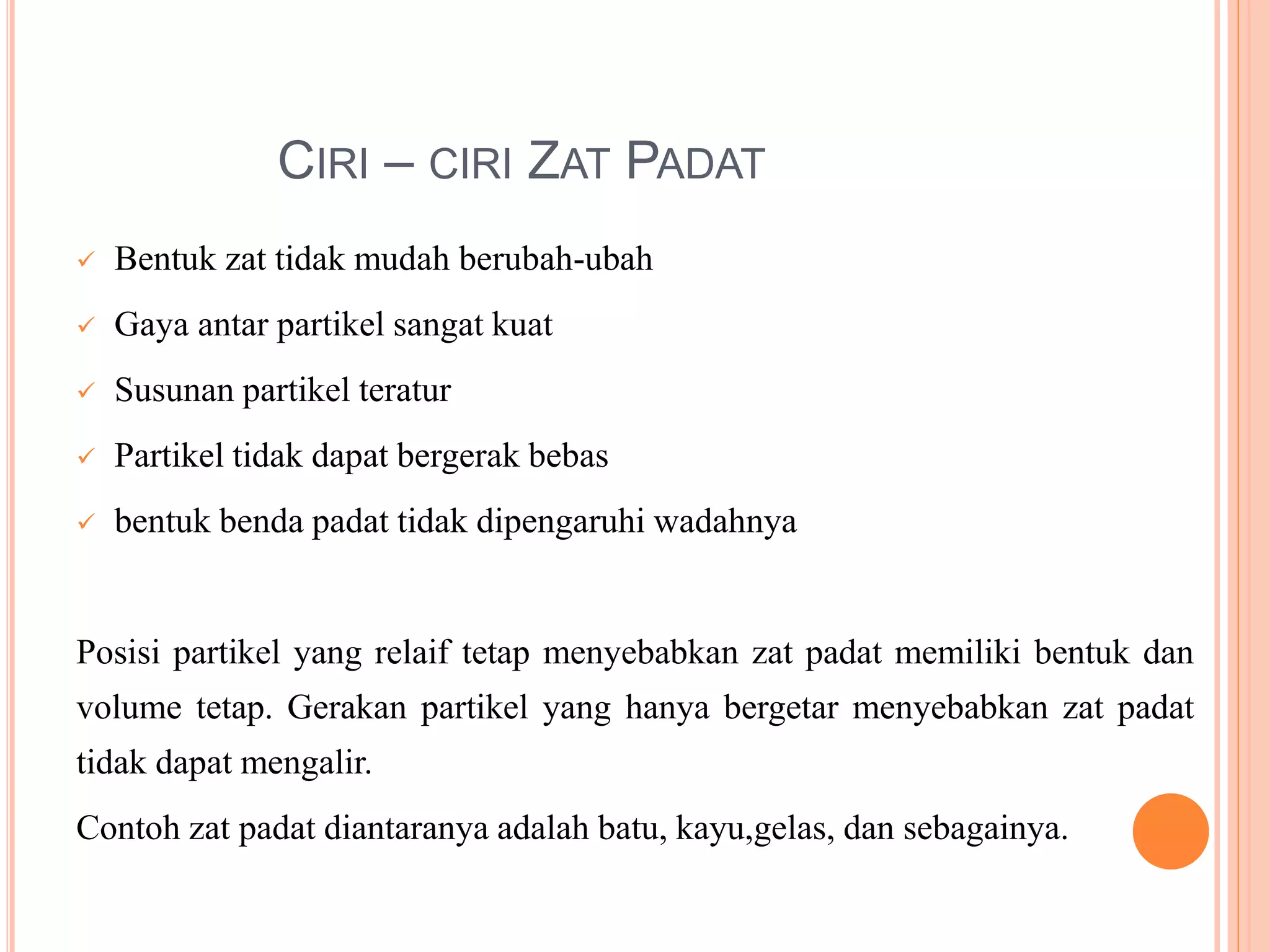 Tatanan materi berwujud padat | PPTX