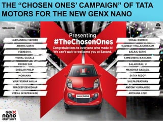 Tata nano Advertisement Campaign | PPTX