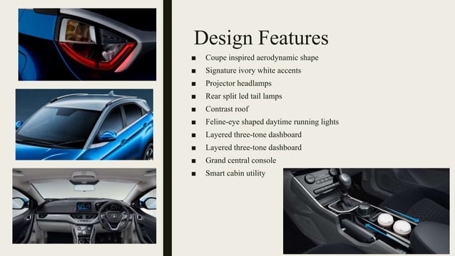 Tata Nexon Features | PPT
