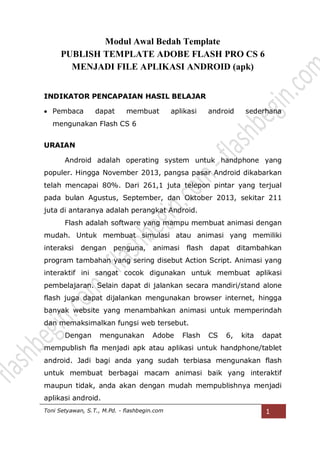 Tutorial Android Template aplikasi peta interaktif | PDF