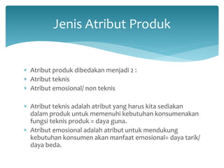 Analisis Produk | PPTX