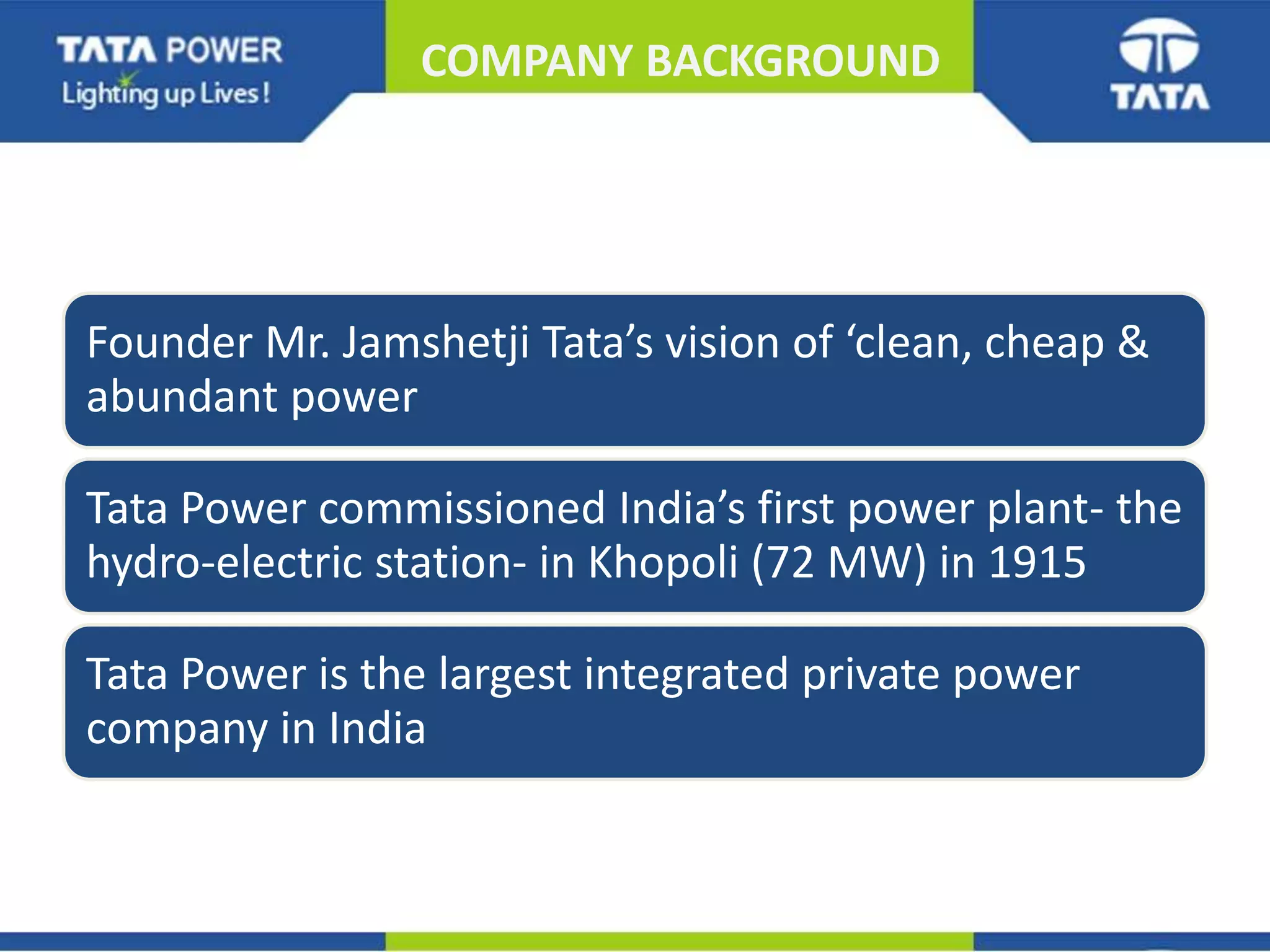 Tata power | PPTX