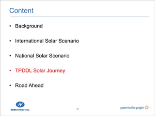 Tata power delhi distribution's solar journey | PDF