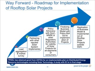 Tata power delhi distribution's solar journey | PDF