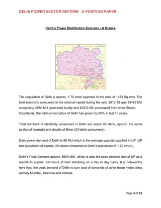 Tata Power Delhi Distribution – Transforming Power Distribution in Delhi | PDF