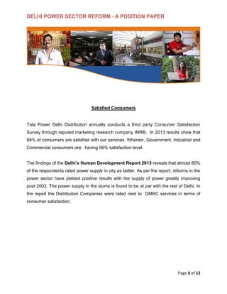Tata Power Delhi Distribution – Transforming Power Distribution in Delhi | PDF
