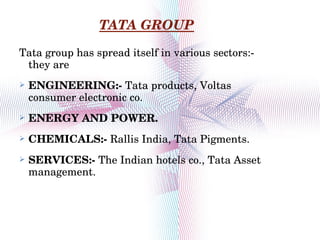 Tata presentation | PPT