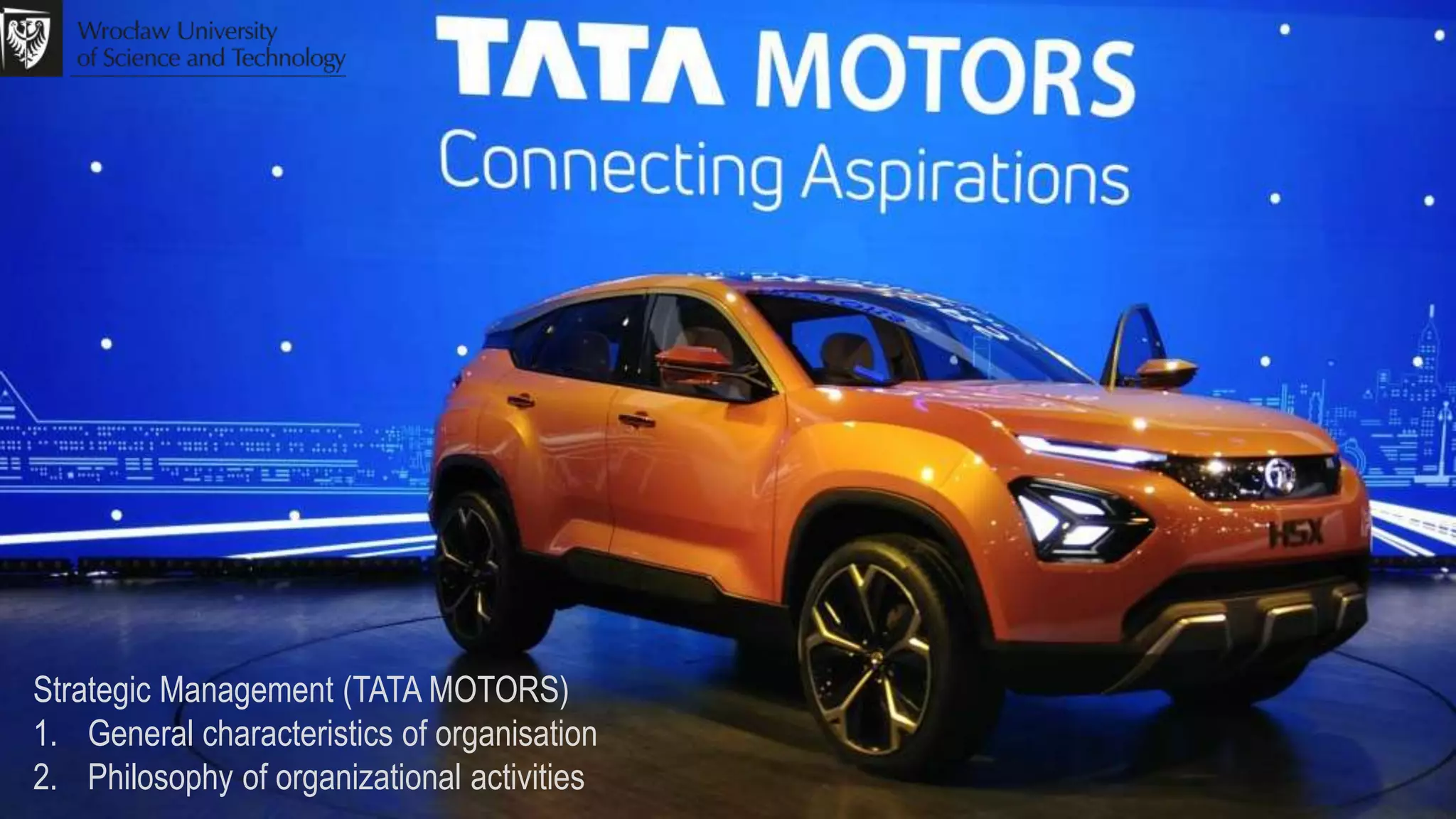 TATA MOTORS presentation (STRATEGIC MANAGEMENT) | PPTX